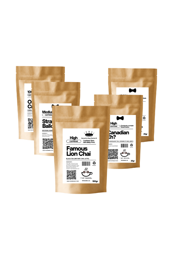 Famous Lion Chai by T By Daniel: Rich & Lactose-Free Instant Chai